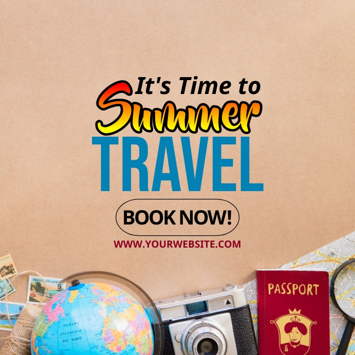 Travel and Tour Promotion Poster Template | PosterMyWall