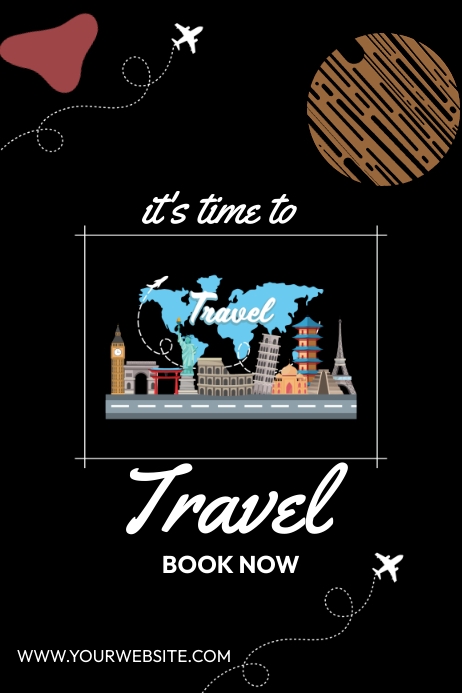 Travel and Tour Promotion Poster templaat | PosterMyWall