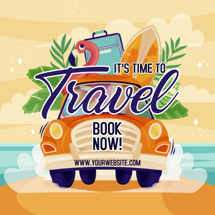 Travel and Tour Promotion Poster Template | PosterMyWall