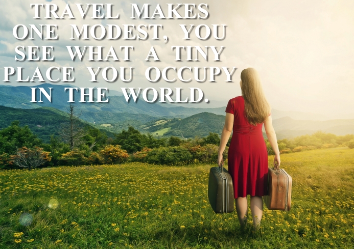 TRAVEL AND WORLD QUOTE TEMPLATE | PosterMyWall