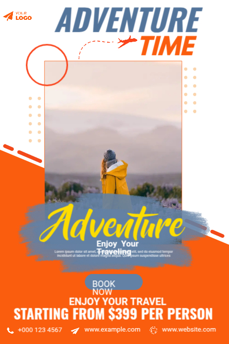Travel Banner Ad Template | PosterMyWall