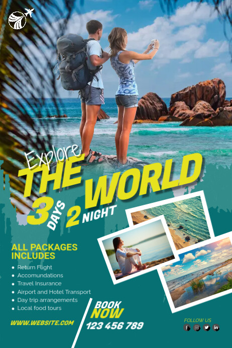 Travel Banner Template | PosterMyWall