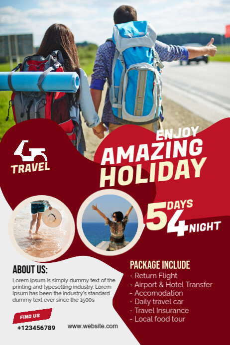 Travel Banner Template | PosterMyWall