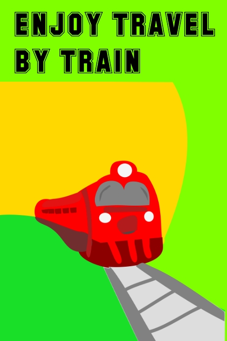 Copy of Travel by train poster | PosterMyWall