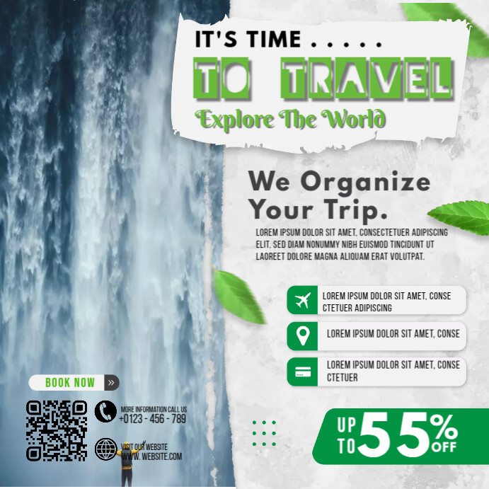 Travel Country Ads Template | PosterMyWall