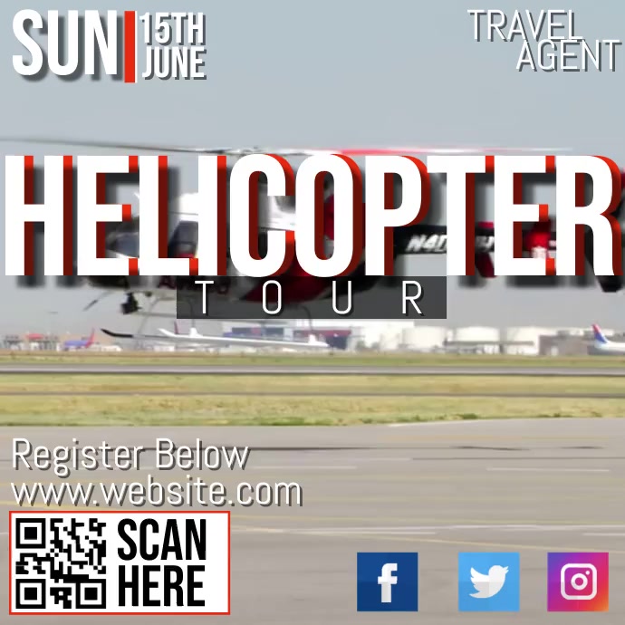 TRAVEL Template | PosterMyWall