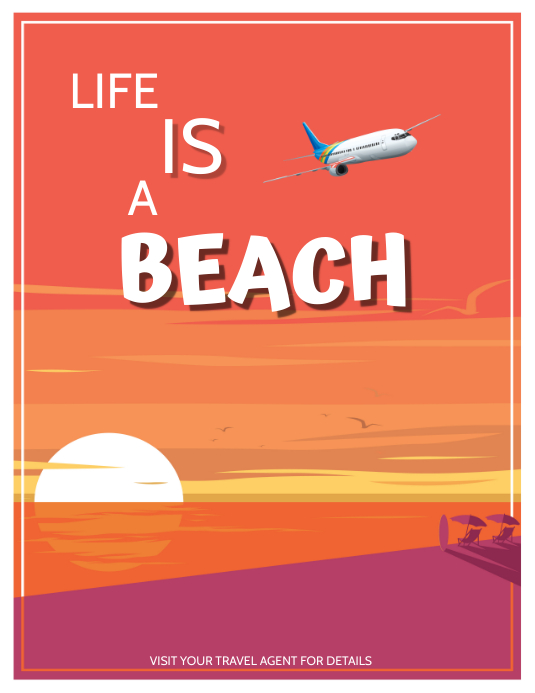 TRAVEL Template | PosterMyWall