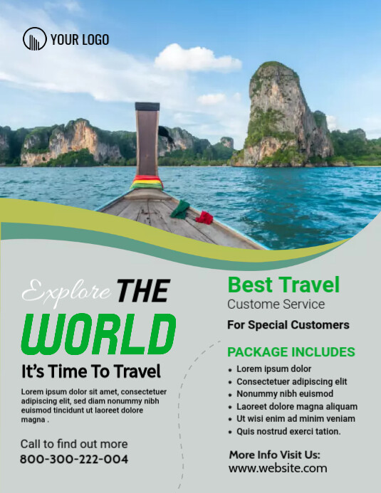 TRAVEL Template | PosterMyWall