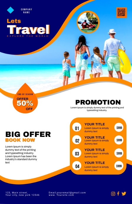 travel Template | PosterMyWall