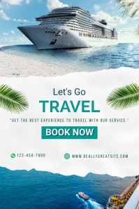 Holiday Travel Poster Template | PosterMyWall