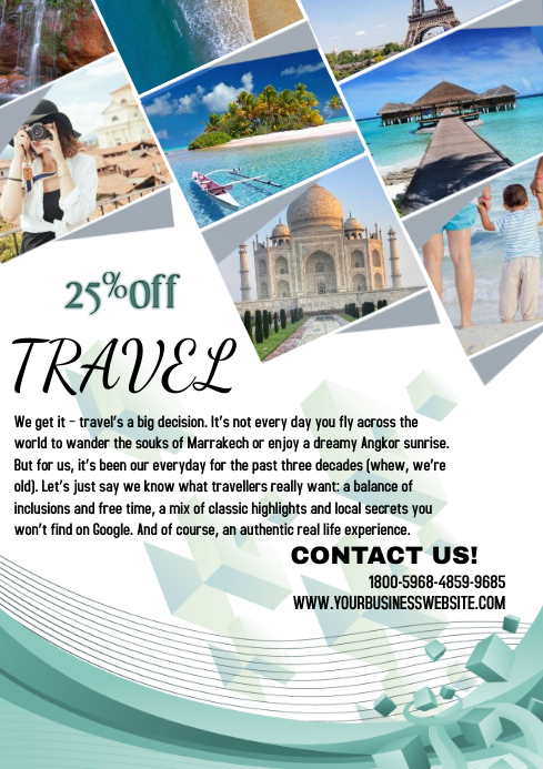TRAVEL Template | PosterMyWall