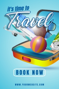 Travel Itinerary Template | PosterMyWall