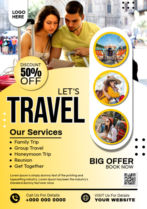 TRAVEL Template | PosterMyWall