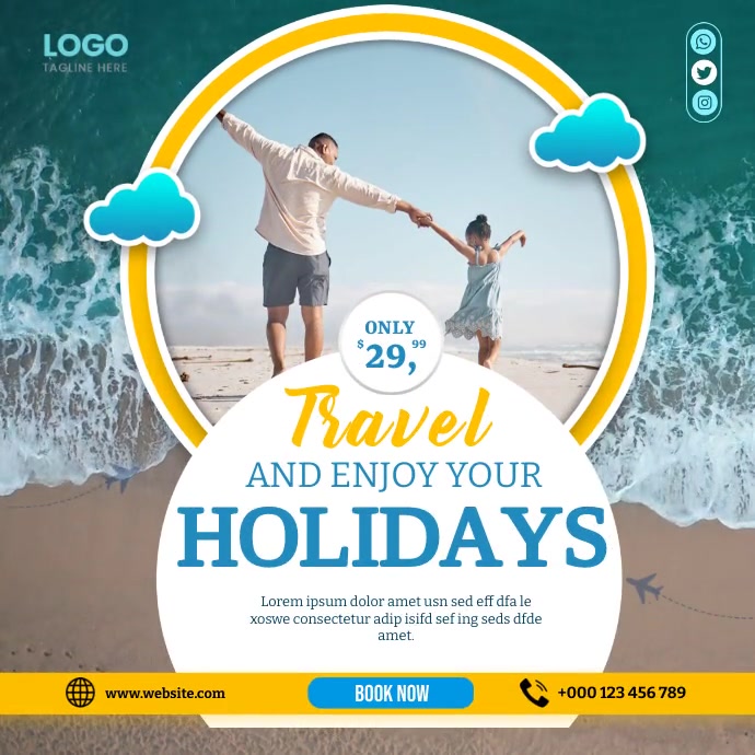 Travel Template | PosterMyWall