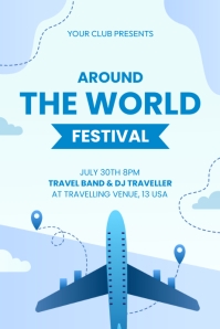 Travel and Tour Promotion Poster Template | PosterMyWall