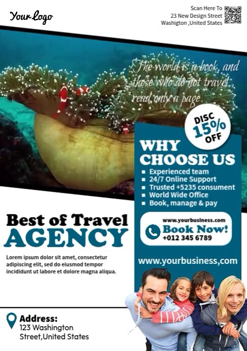 Plantilla de Travel Destination Ads | PosterMyWall