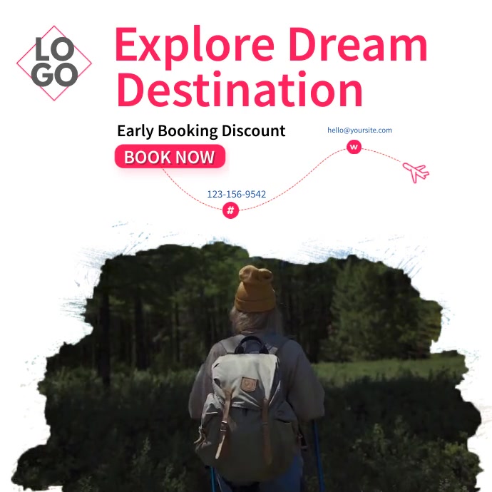 Travel Destination Video Ads Template | PosterMyWall