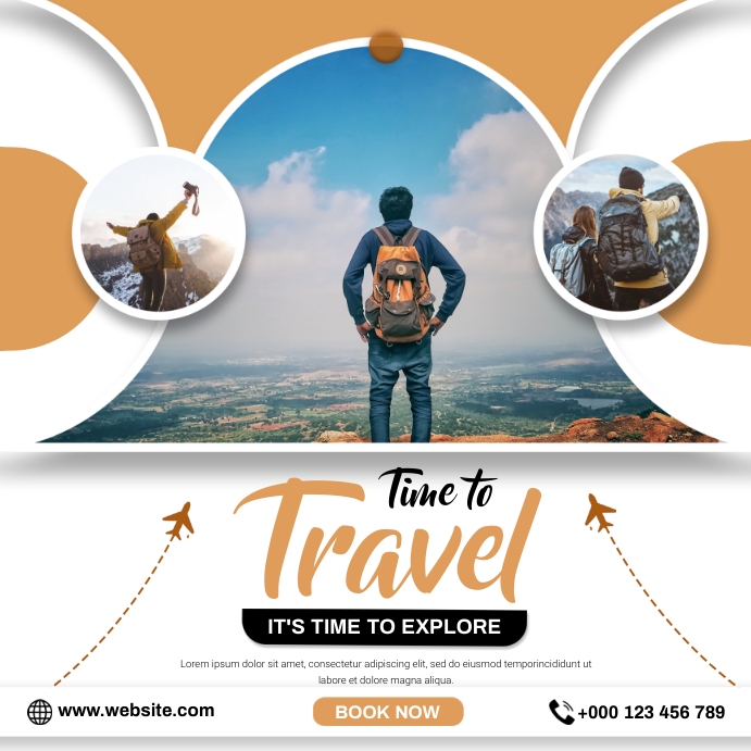 Travel Explore Adventure Template | PosterMyWall