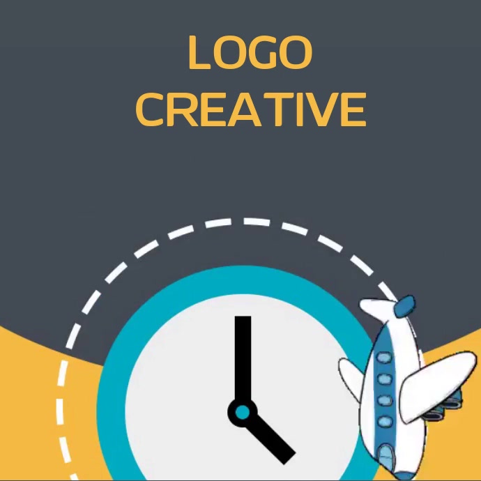 Copy of TRAVEL FLIGHT LOGO LOGOS FOR SOCIAL MEDIA | PosterMyWall