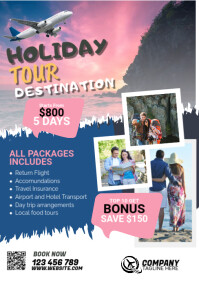 Dubai Travel Flyer Template | PosterMyWall