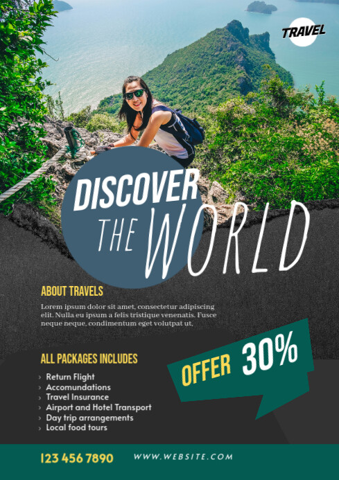 Travel Flyer Template | PosterMyWall