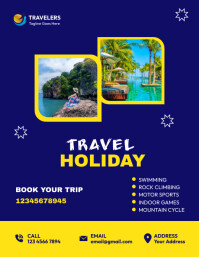 Holiday Travel Ads Template | PosterMyWall