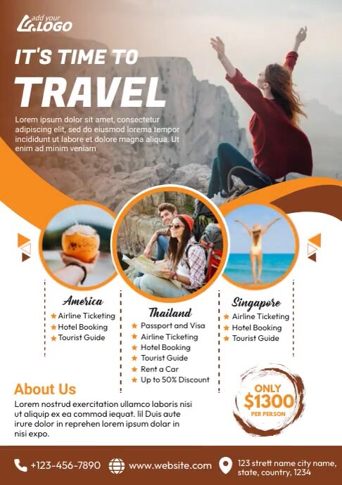 Travel Flyer Template | PosterMyWall