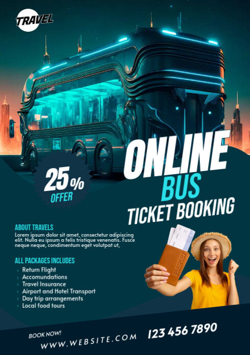 Travel Flyer Template | PosterMyWall