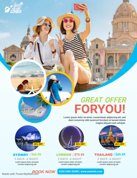 Travel Flyer Template | PosterMyWall