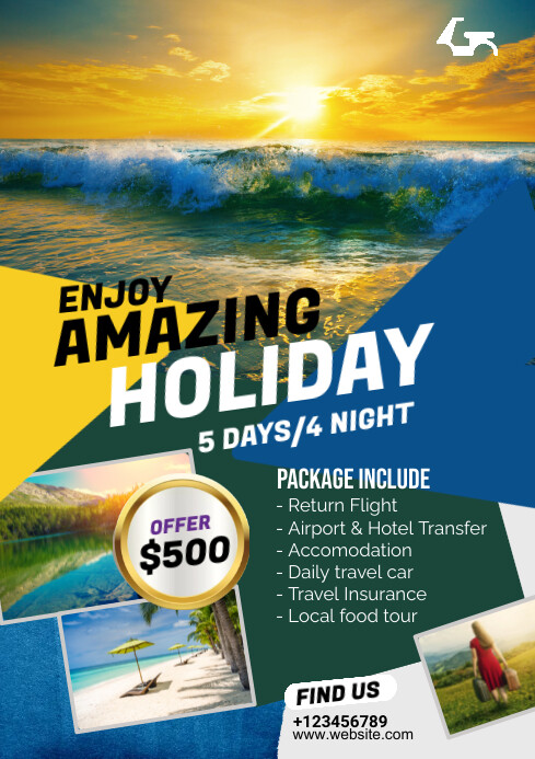 Travel Flyer Template | PosterMyWall