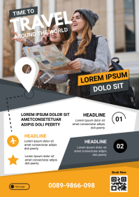 The Bahamas Travel Poster Flyer Template | PosterMyWall