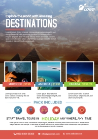 Dubai Travel Flyer Template | PosterMyWall