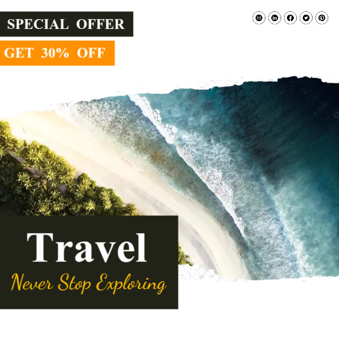 Travel Flyers Template | PosterMyWall