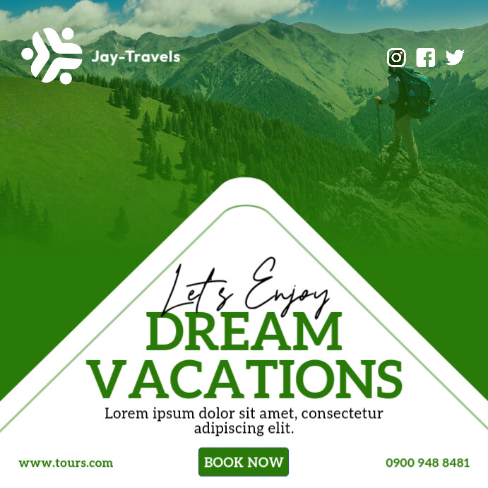 Travel flyers Template | PosterMyWall