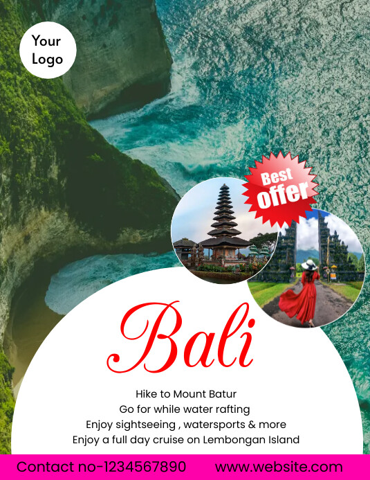 Travel flyers Template | PosterMyWall