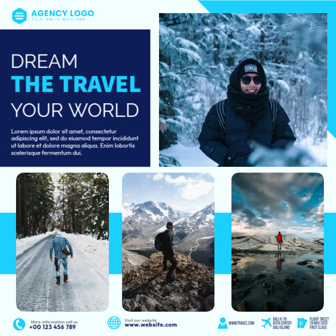 Copy of Travel Holiday Ads | PosterMyWall