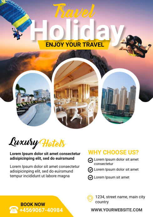 Copy of travel holiday | PosterMyWall