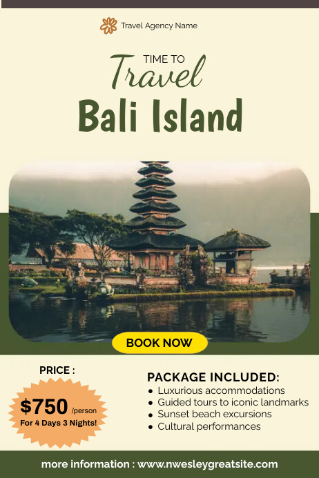 Travel Holiday Templates | PosterMyWall