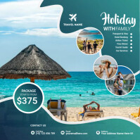 Holiday Travel Ads Template | PosterMyWall