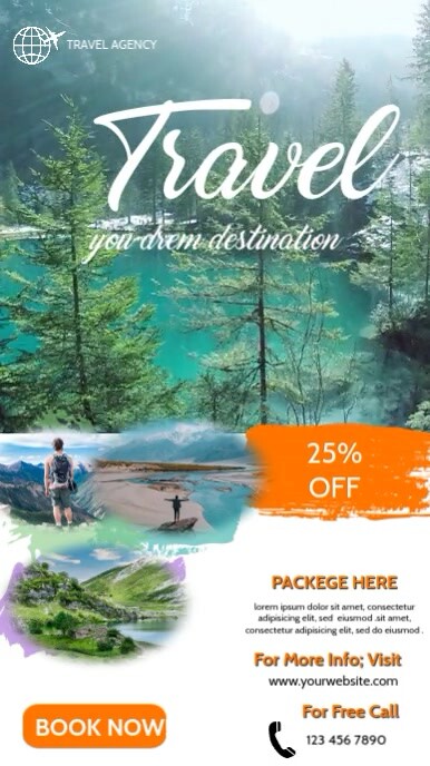 Travel Instagram Story Post Design Template | PosterMyWall