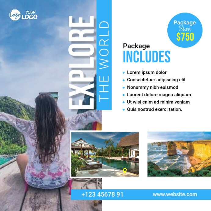 Copy of Travel Offer Postcard Template | PosterMyWall