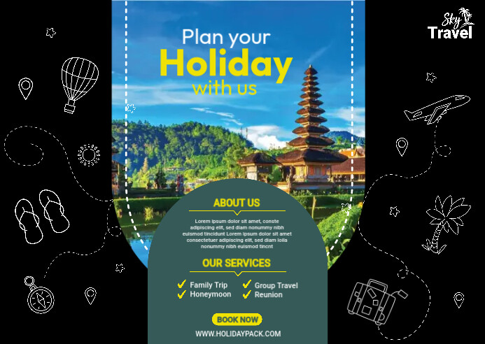 Travel Offer Postcard Template | PosterMyWall