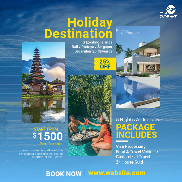 Travel Offer Template | PosterMyWall