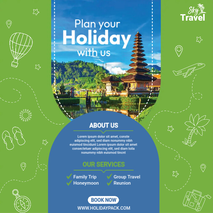 Travel Offer Template | PosterMyWall