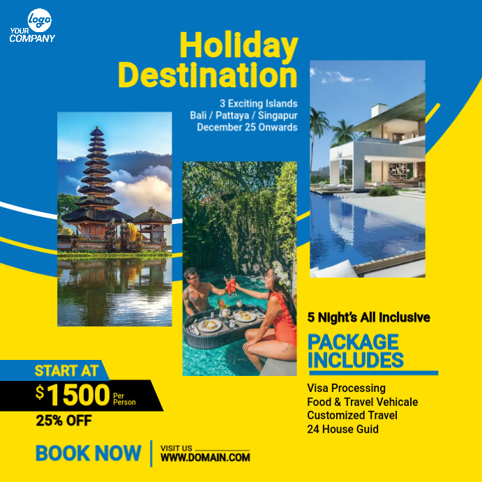 Travel Offer Template | PosterMyWall