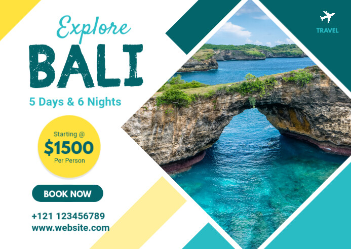 Travel Packages Ad Template | PosterMyWall