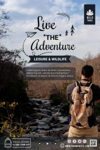 TRAVEL PARTY BANNER TEMPLATE | PosterMyWall