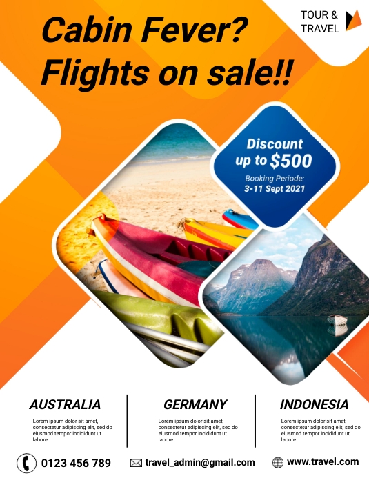 TRAVEL PARTY FLAYER TEMPLATE | PosterMyWall