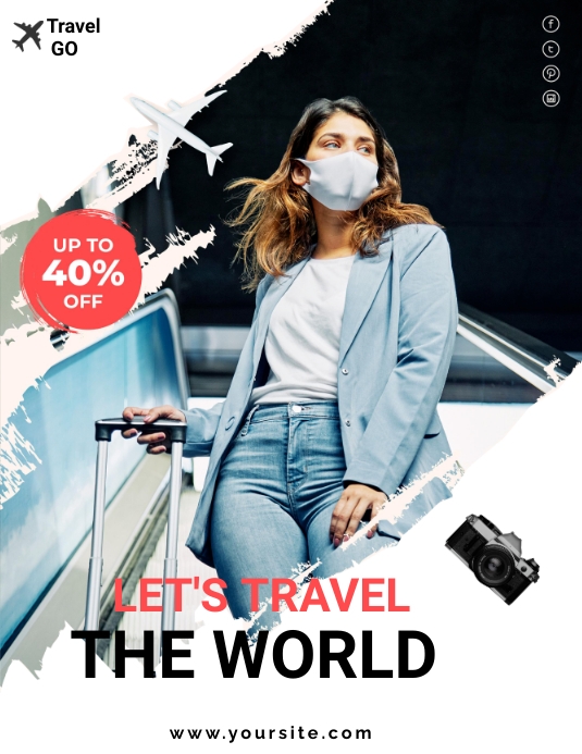 TRAVEL PARTY FLAYER TEMPLATE | PosterMyWall