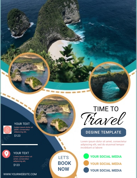 TRAVEL PARTY FLAYER TEMPLATE | PosterMyWall
